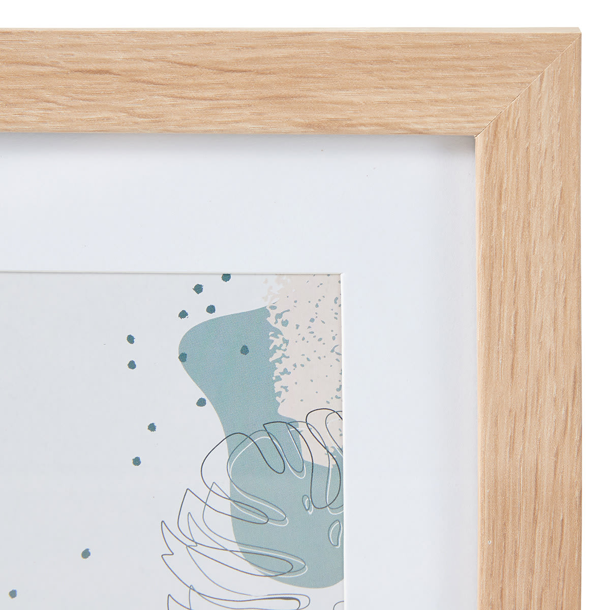 8 Piece Wall Photo Frame Set - Oak - Kmart