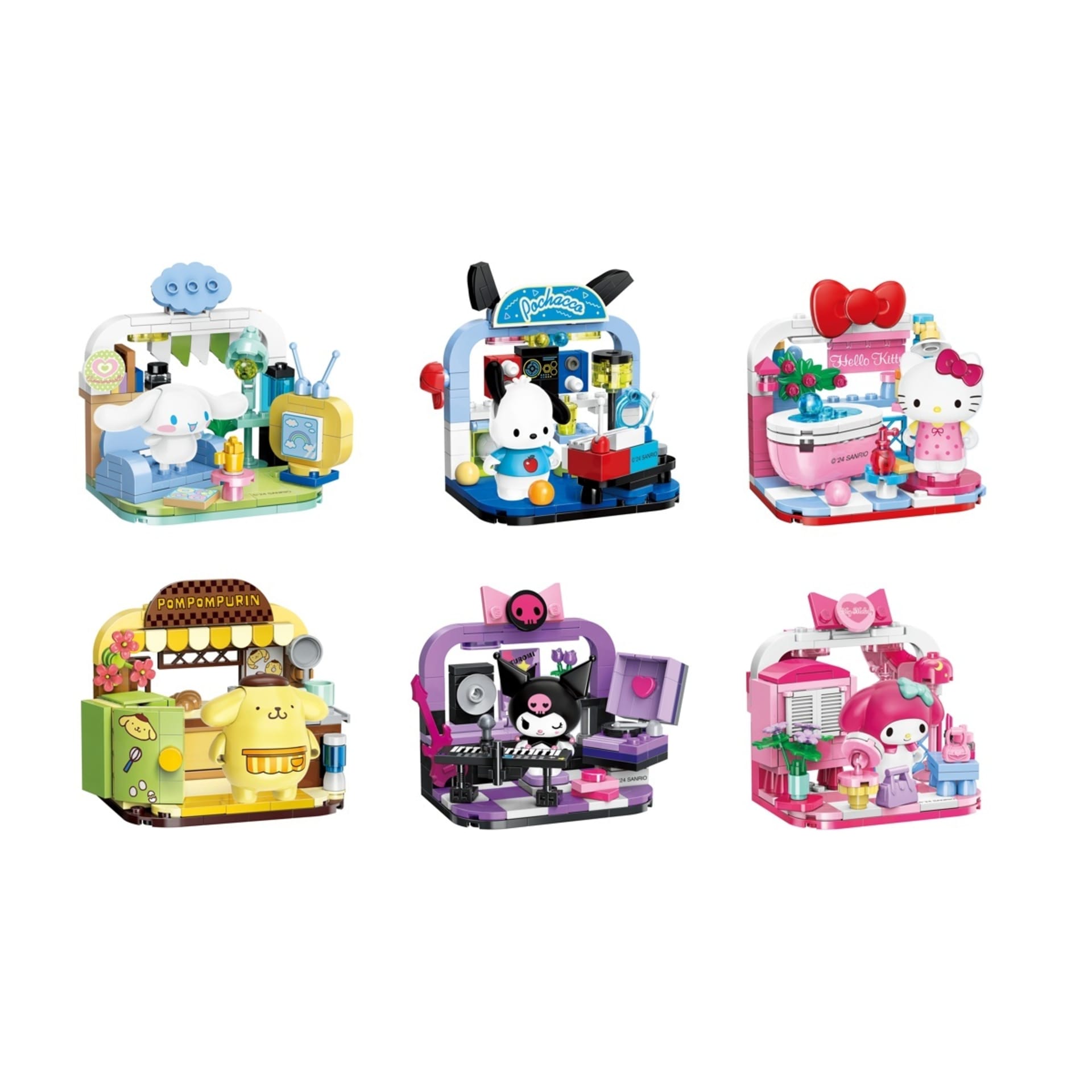 KeepPlay Sanrio Characters Have Fun at Home Playset - Assorted - Kmart