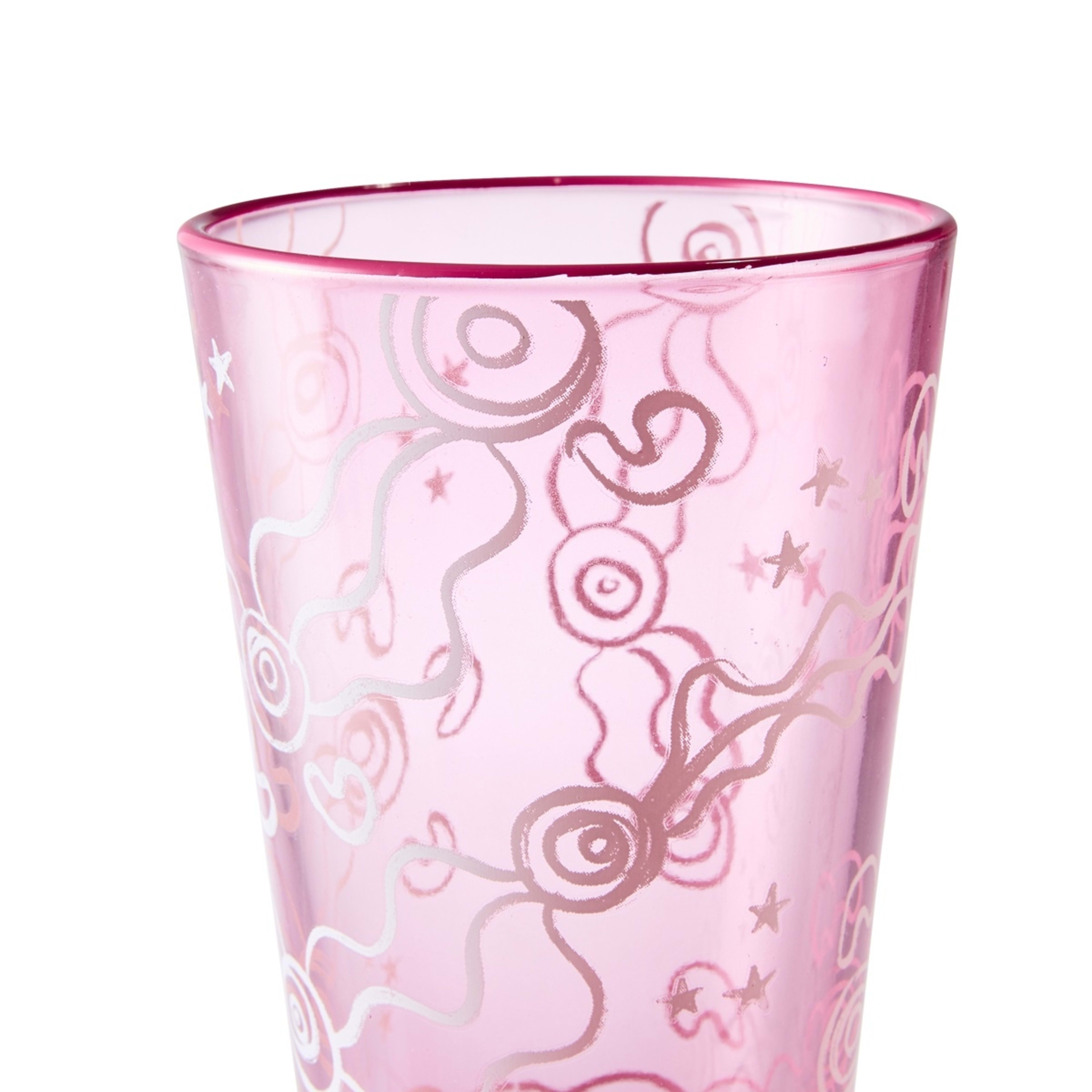 Set of 4 Rachael Sarra Flourish Glasses - Kmart