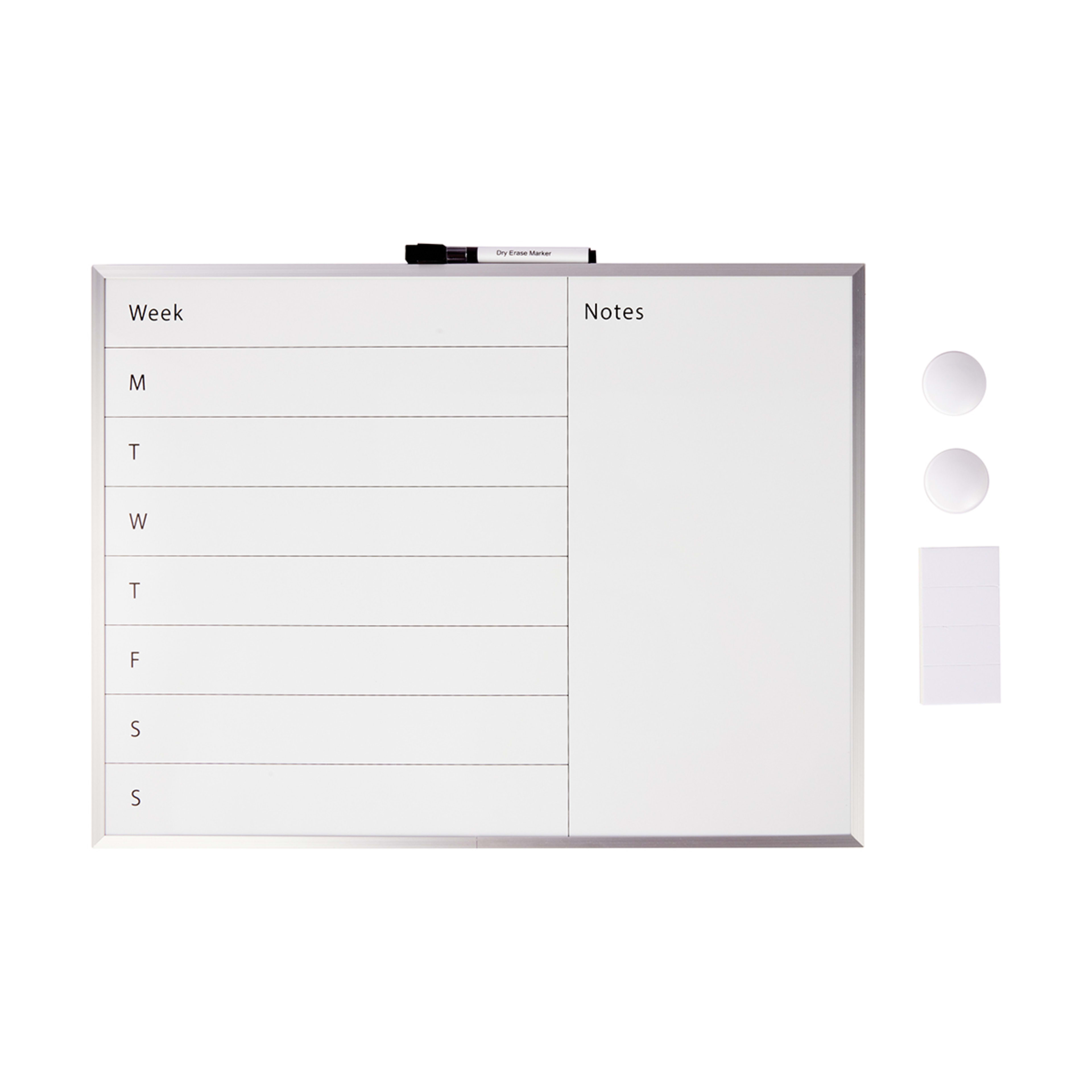 Magnetic Weekly Board - Kmart