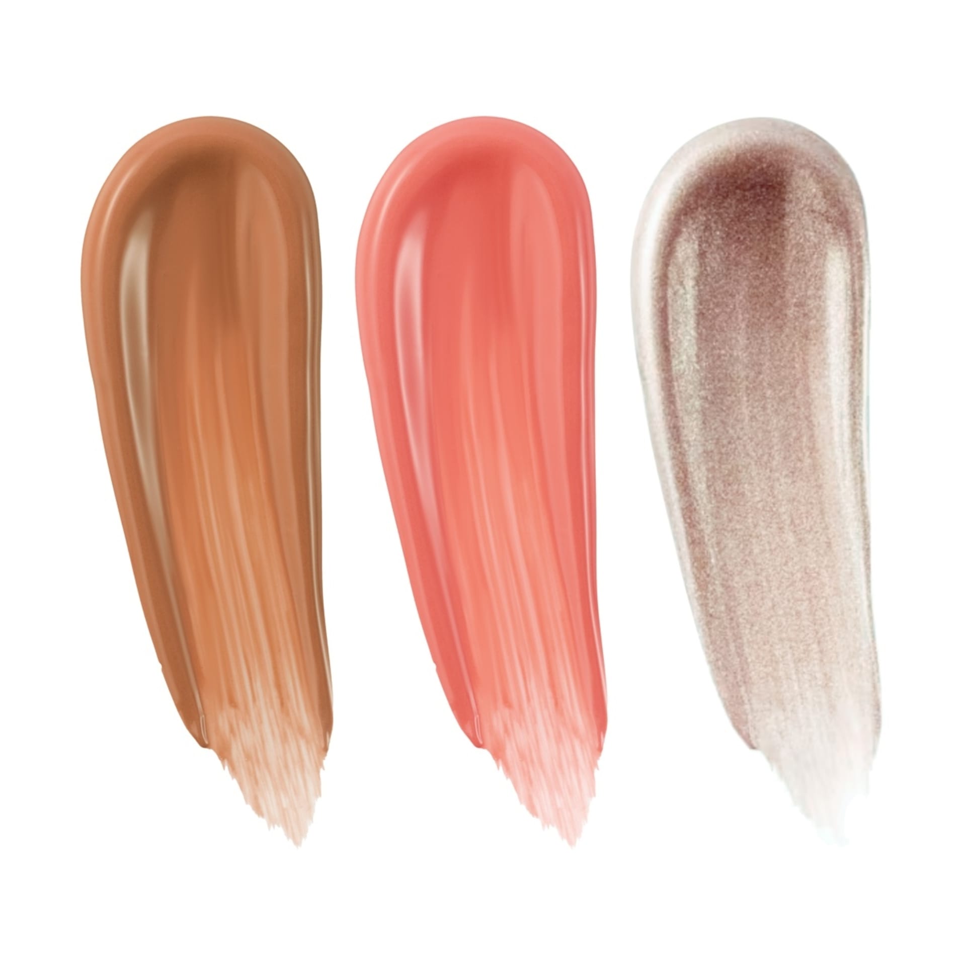 OXX Cosmetics 3 Piece Mini Face Kit - Caramel, Cherry and Champagne - Kmart