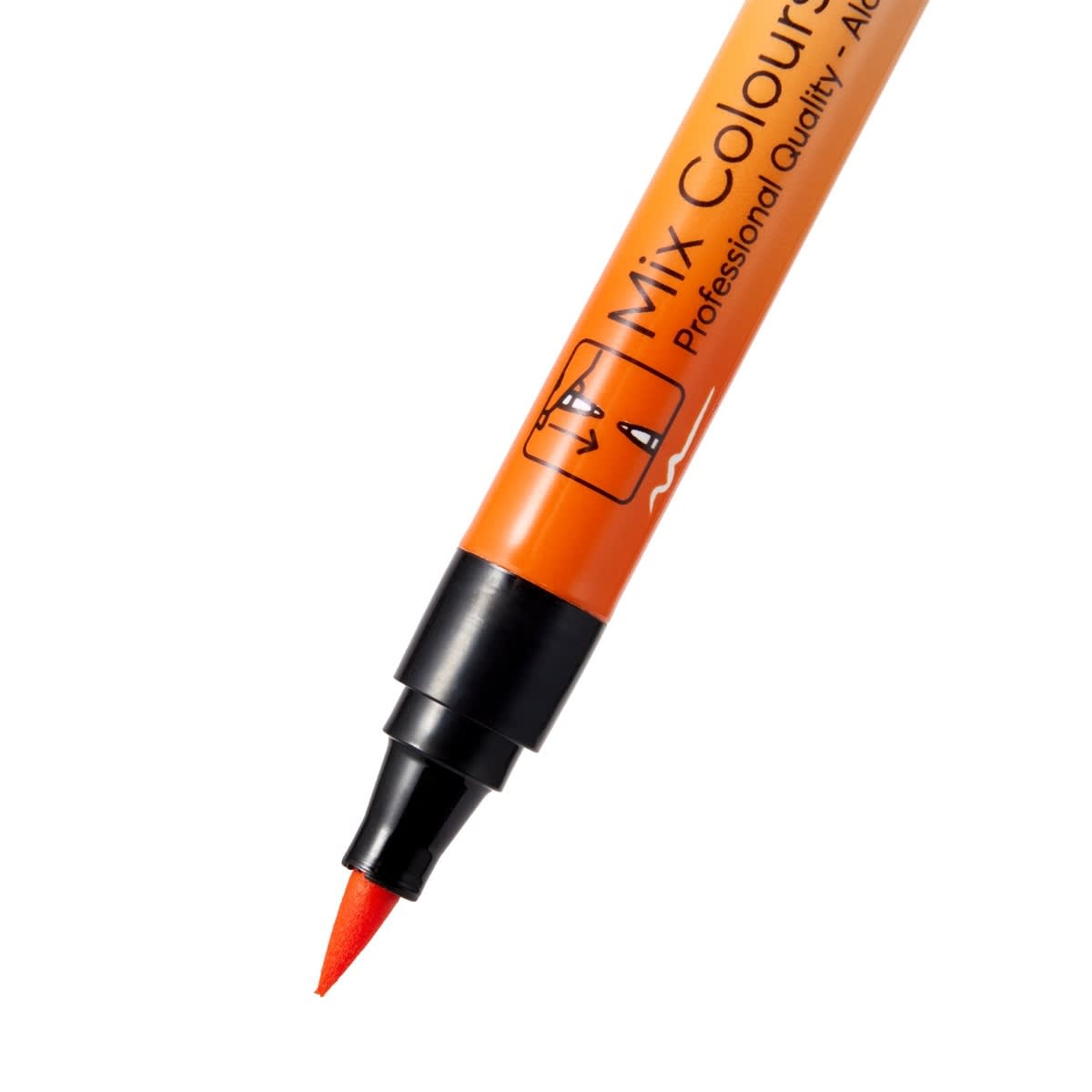 6 Pack Mix Colour Markers - Sunset - Kmart