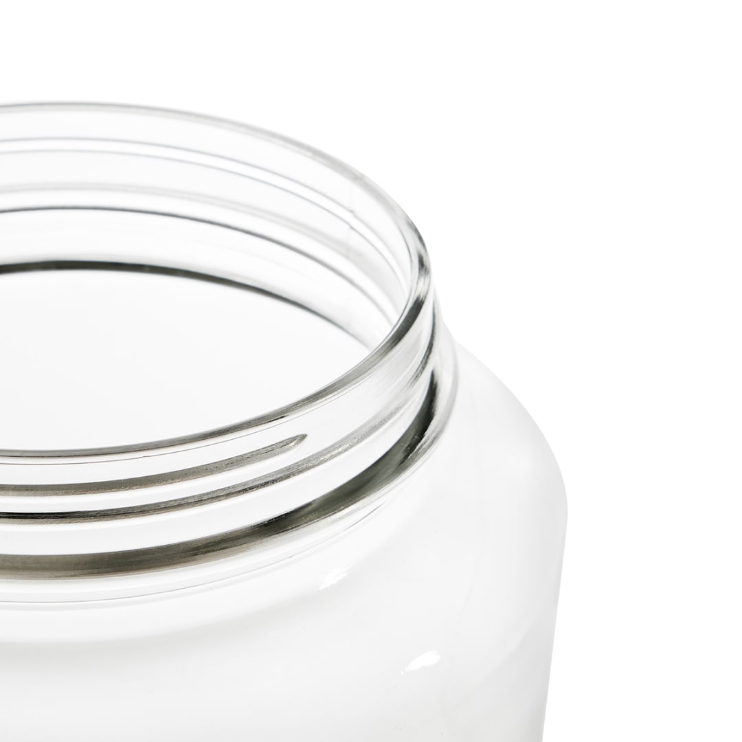 Glass and Silicone Jar with Scoop - Kmart