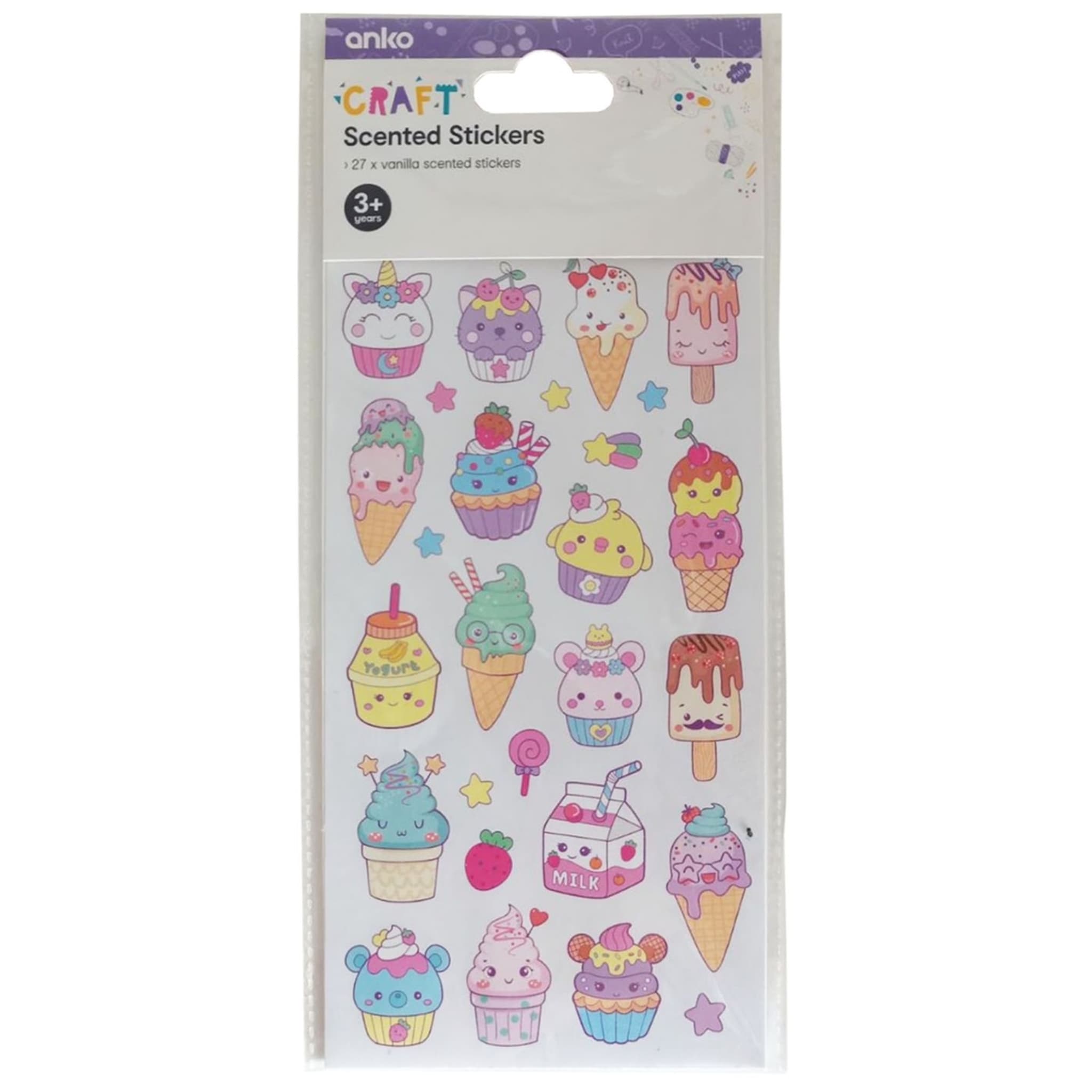 Scented Stickers - Assorted - Kmart
