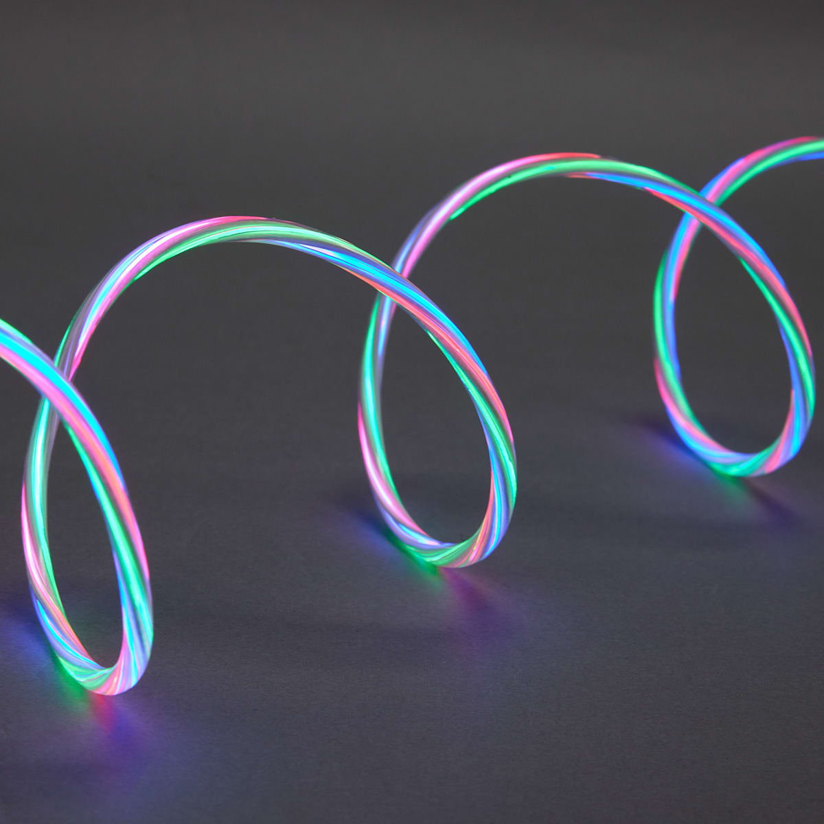 USB-A to USB-C 1m Cable with Light - Multi - Kmart