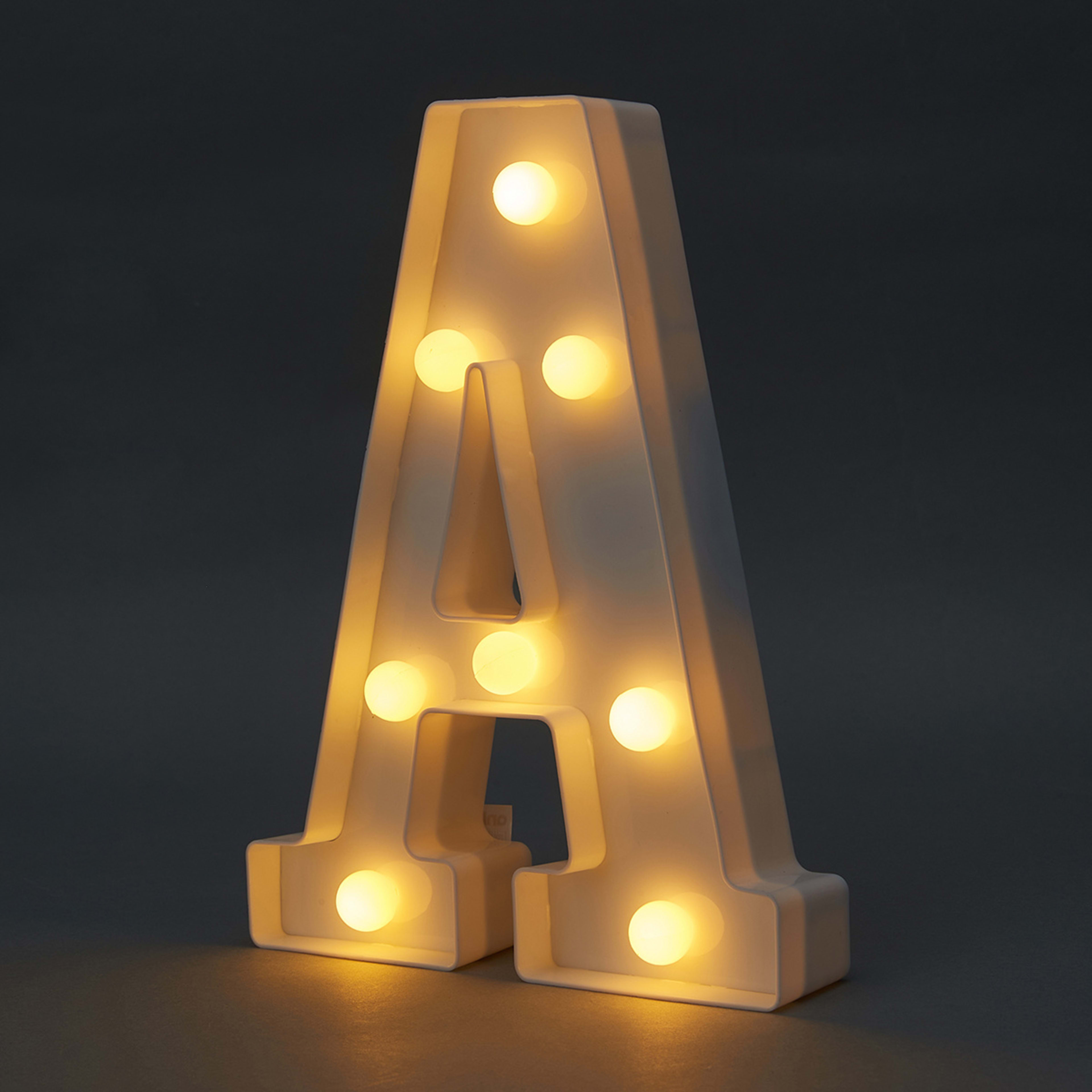 Light Up Letter - A - Kmart