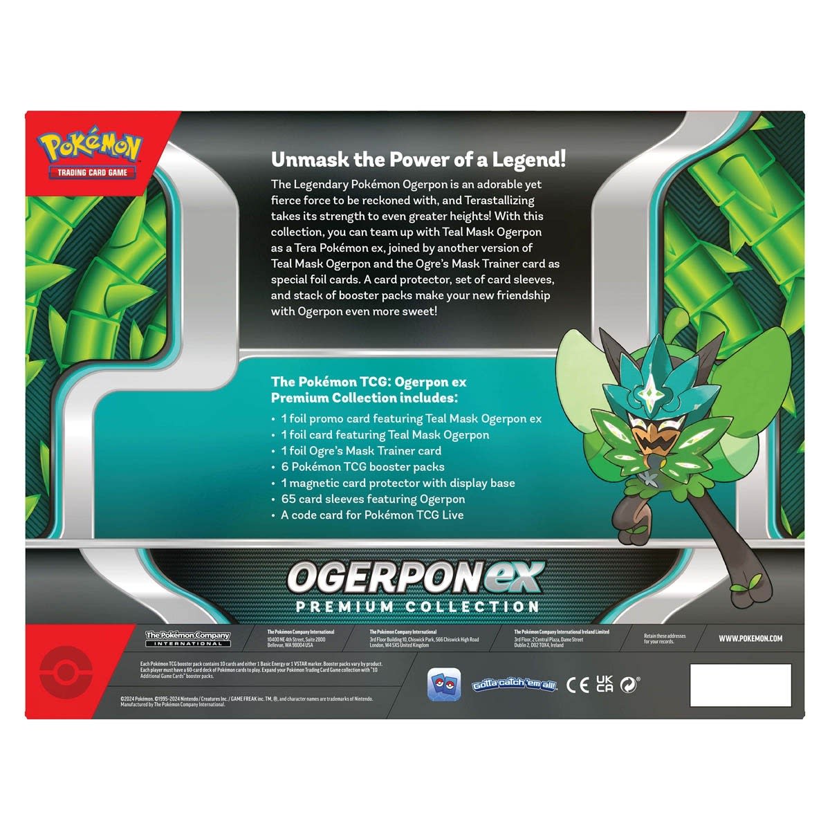 Pokemon Trading Card Game: Ogerpon ex Premium Collection - Kmart NZ