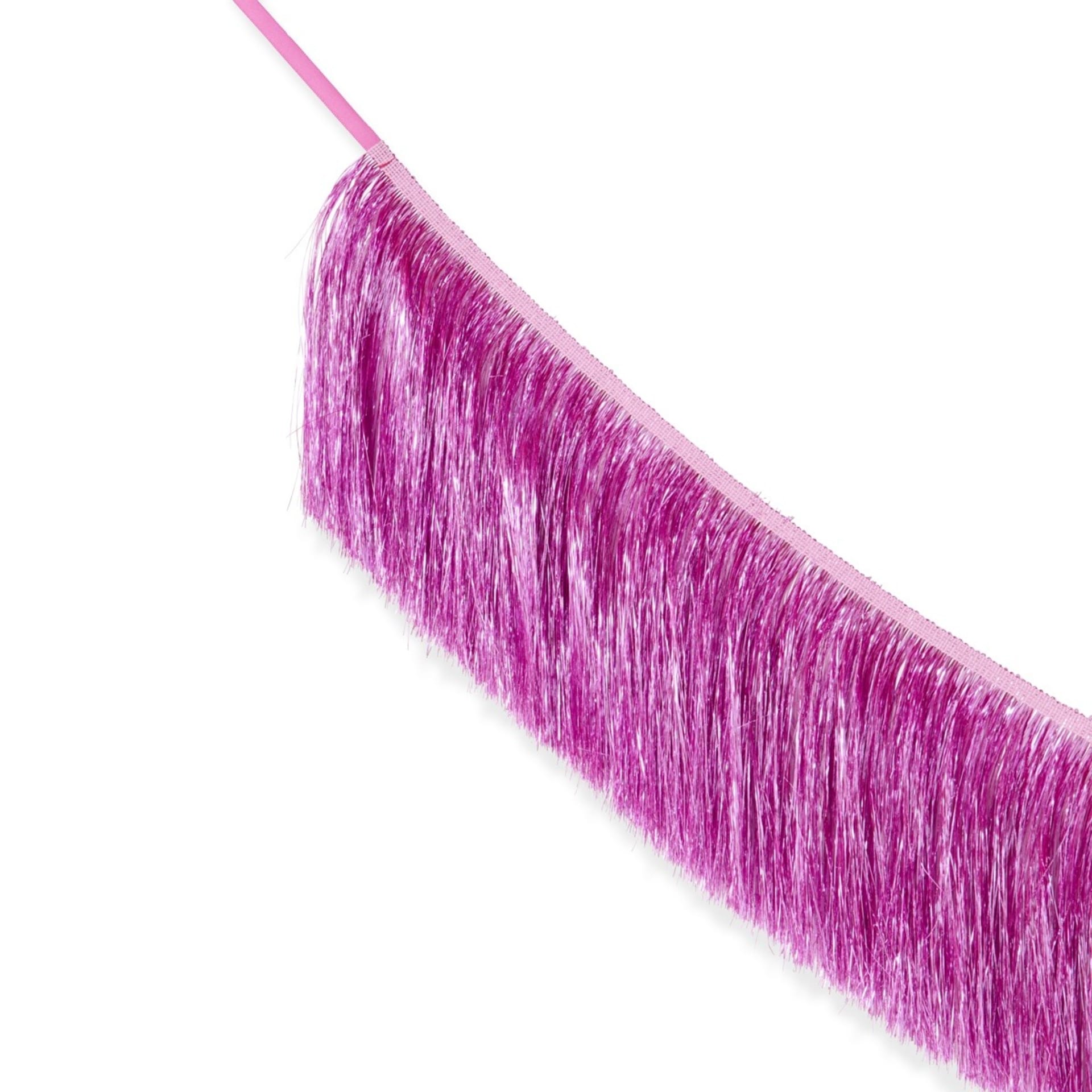 Pink Tassel Fringe Garland - Kmart