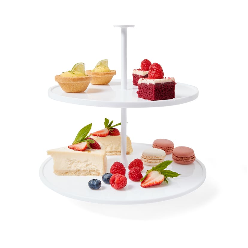 2 Tiered Cake Stand - Kmart