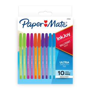 10 Pack Paper Mate InkJoy 100ST Ballpoint Pens - Kmart