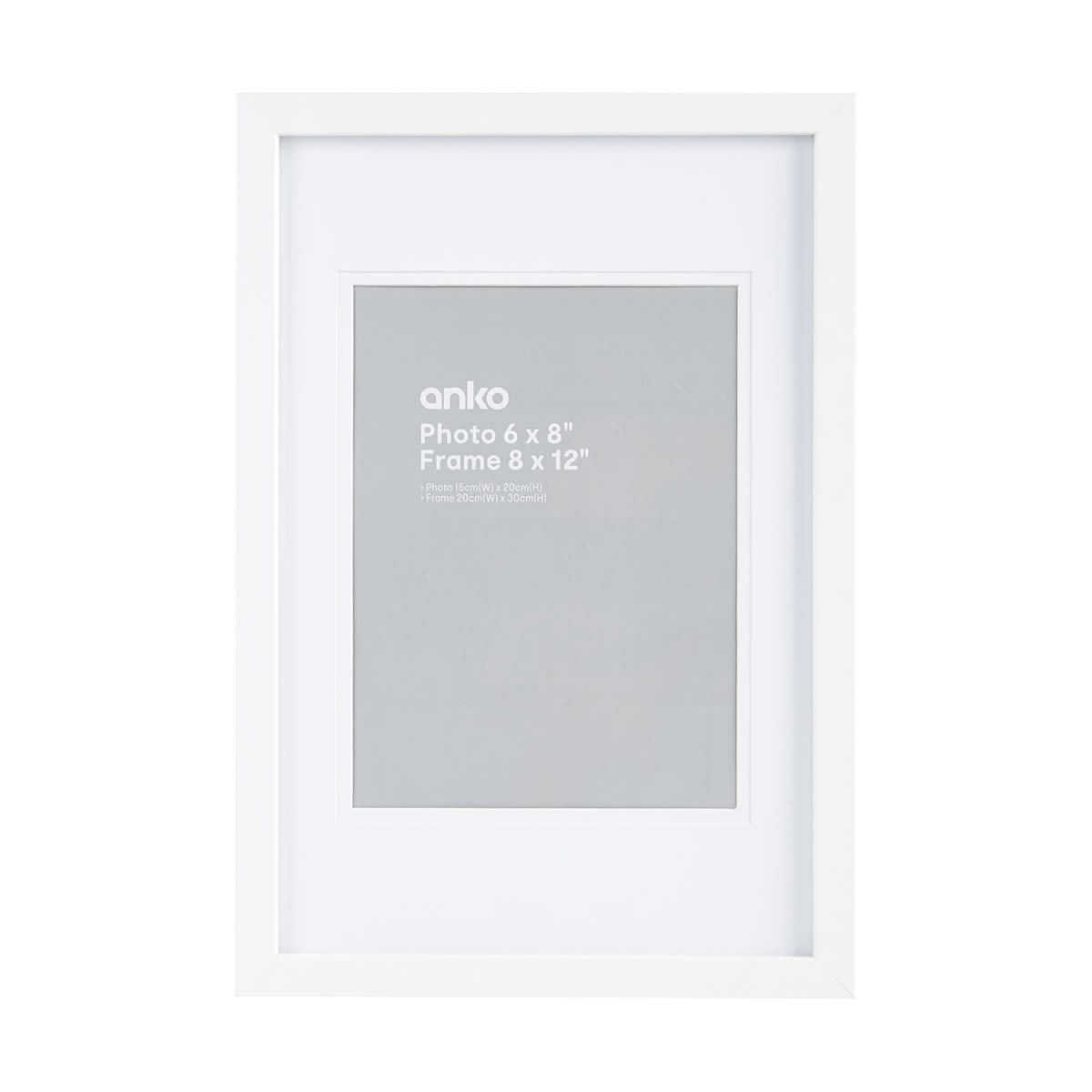 Photo Frame - White - Kmart
