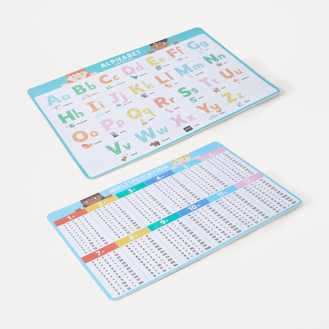 Education Placemat - Assorted - Kmart