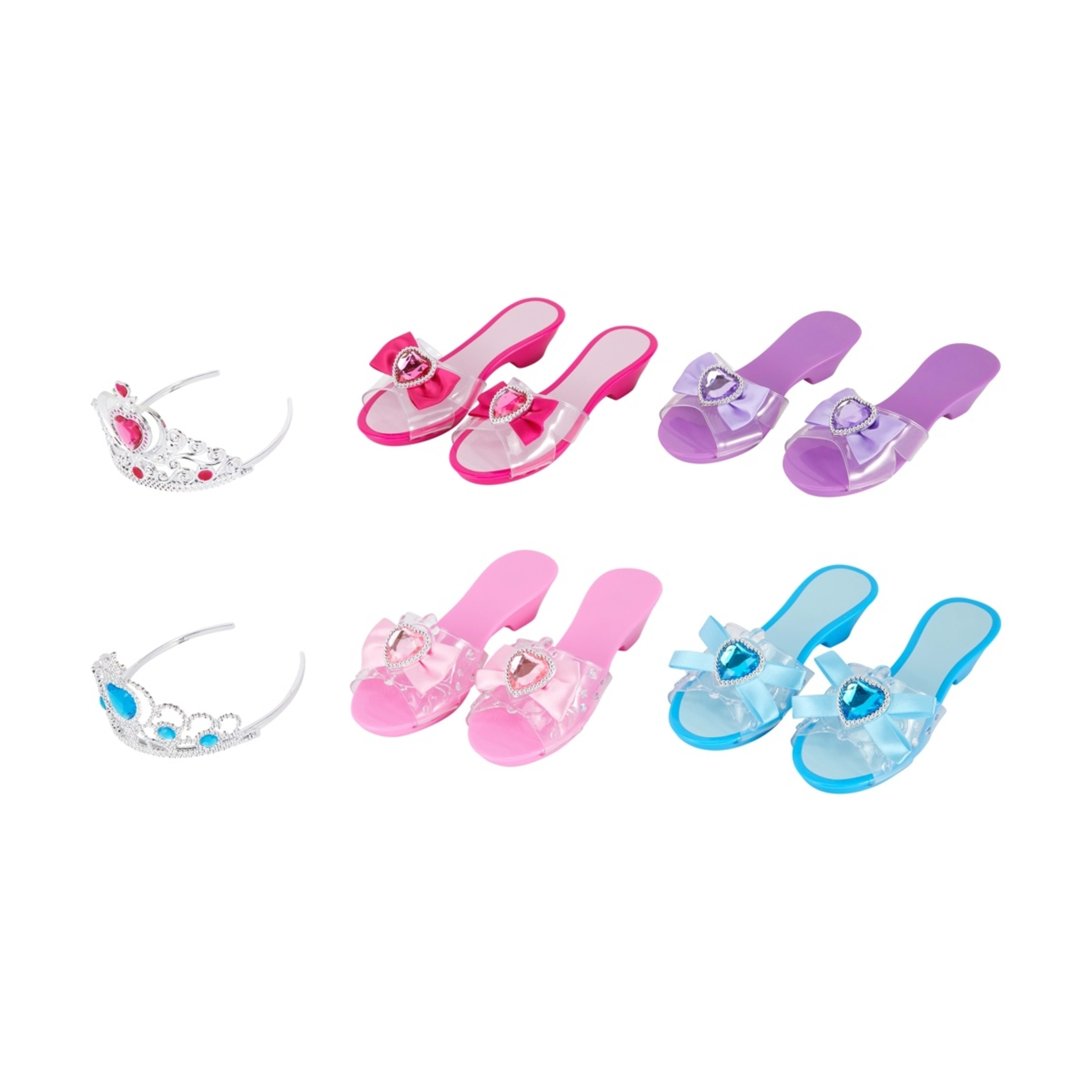 Princess Shoes and Tiara Set - Assorted - Kmart
