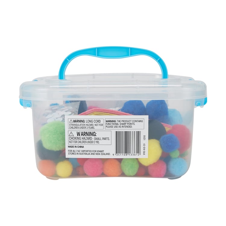 208 Piece Craft Tub - Kmart
