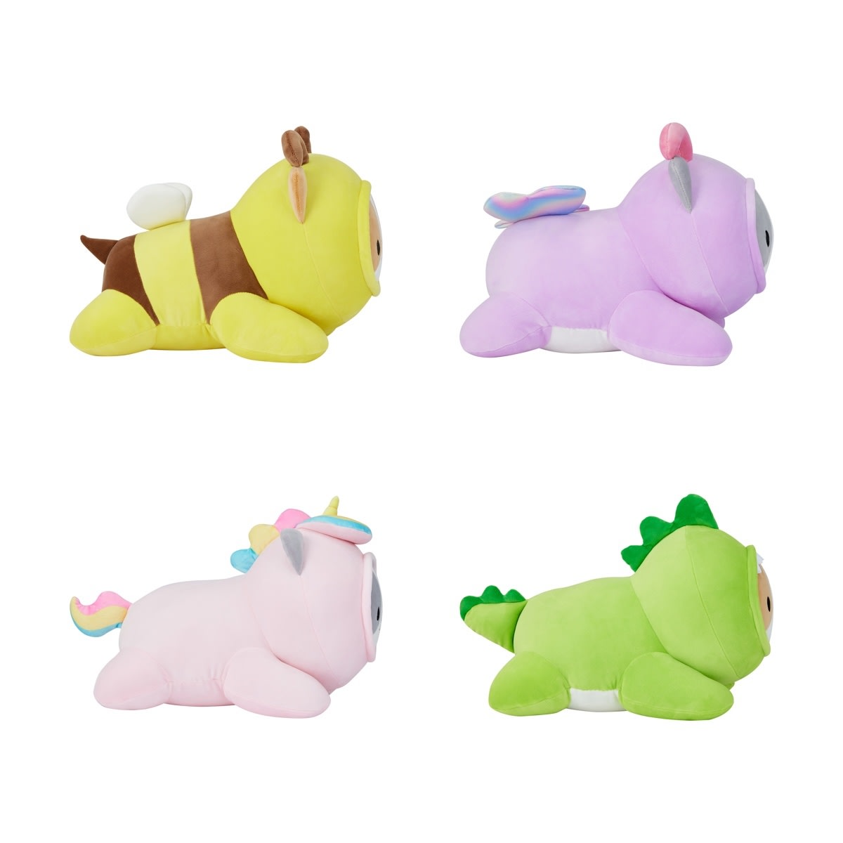 Hoodie Laying Plush Toy - Assorted - Kmart