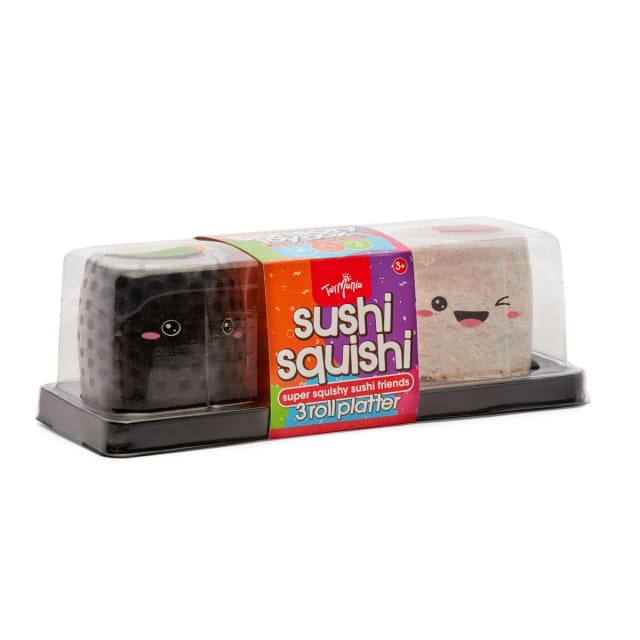 3 Pack ToyMania The Sensory Toy Box Sushi Squishi Roll Platter - Kmart