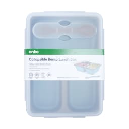 Collapsible Bento Lunch Box - Assorted - Kmart
