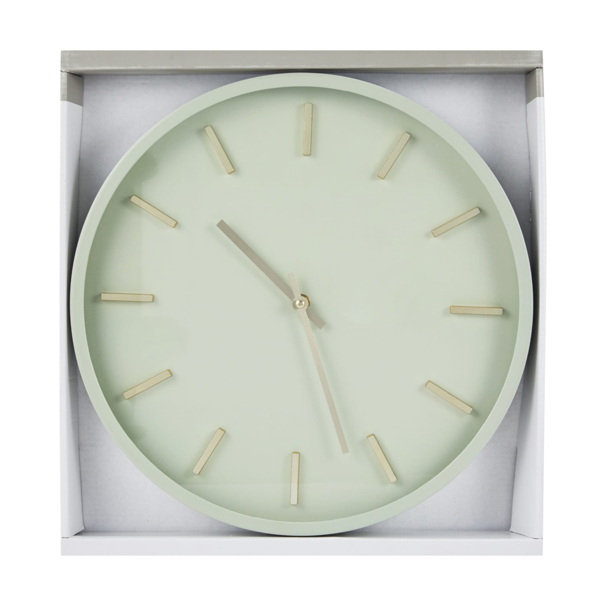Sage and Gold Look Clock - Kmart