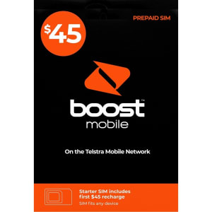 Telstra Boost $40 Prepaid Starter Kit - Kmart