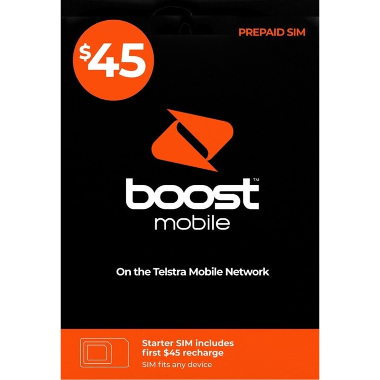 Telstra Boost $40 Prepaid Starter Kit - Kmart