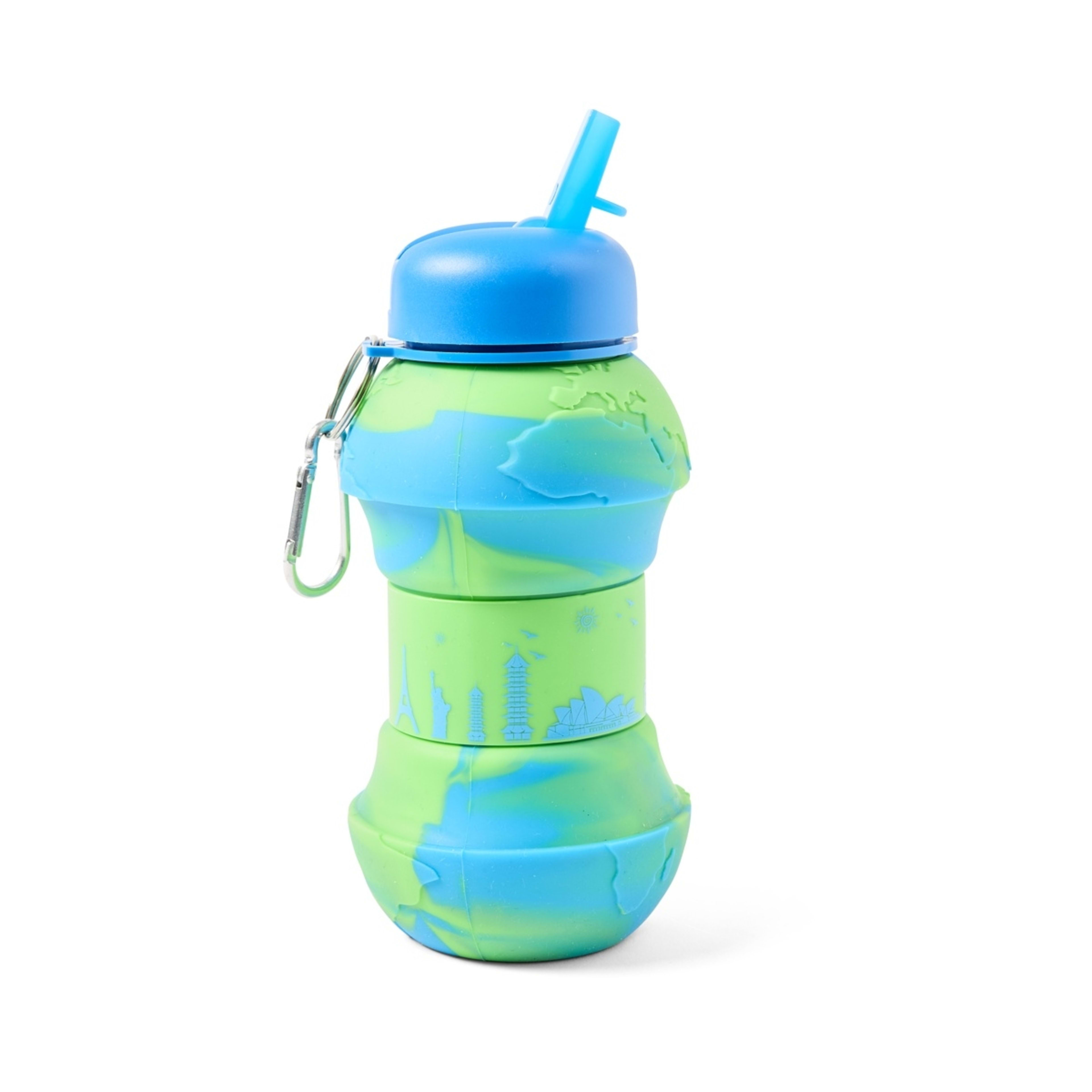 550ml Globe Pop-Up Collapsible Drink Bottle - Kmart