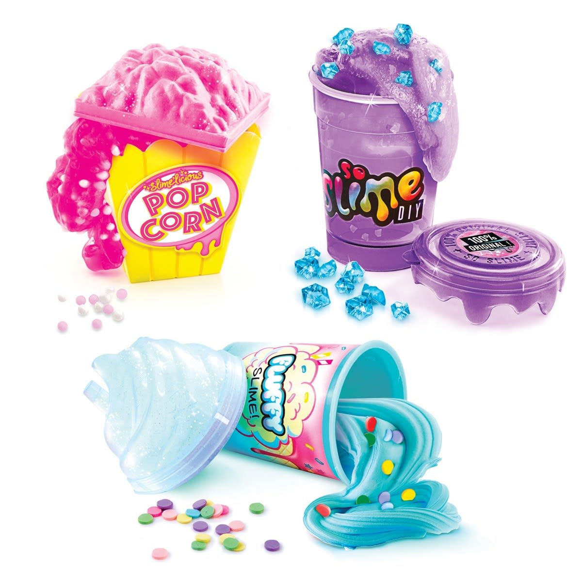 So Slime DIY Scented 3-in-1 Slime Shakers Canal Toys - Kmart NZ