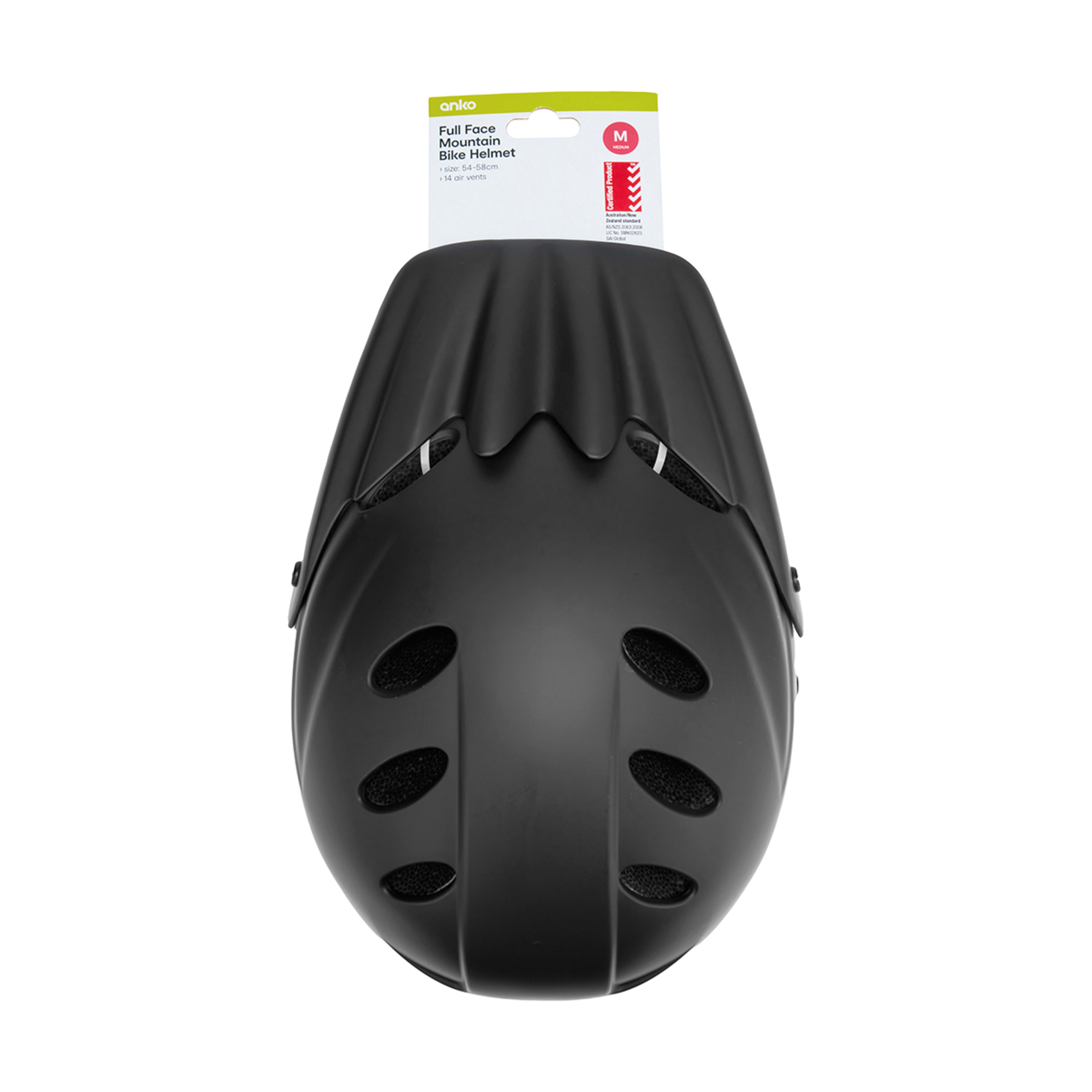 Full Face Mountain Bike Helmet - Medium - Kmart