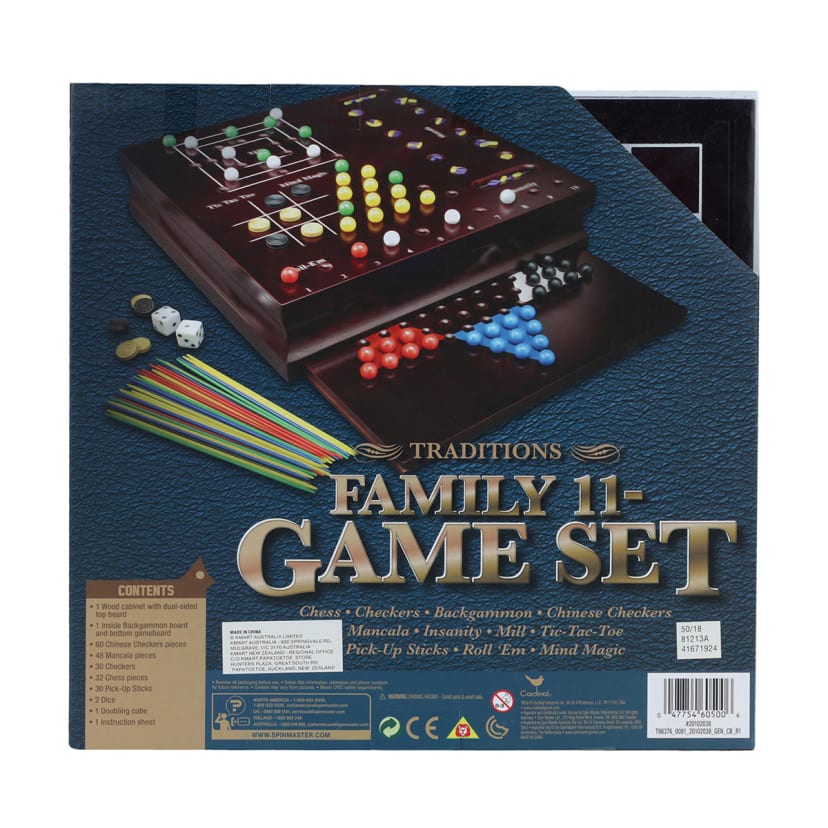 11-in-1 Game Board - Kmart