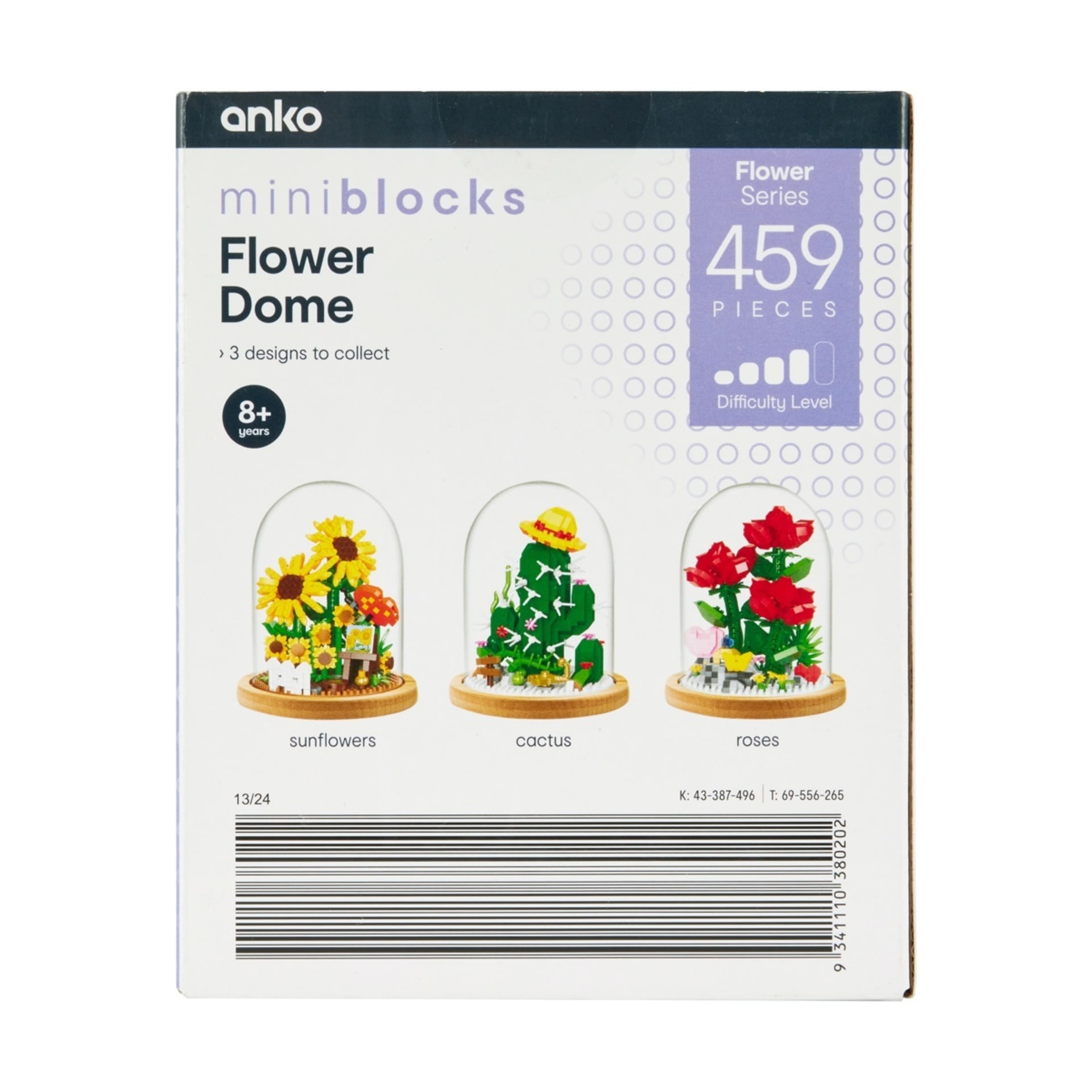 Mini Blocks Flower Series: Flower Dome - Assorted - Kmart