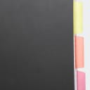 250 Page A4 5 Tab Notebook - Black - Kmart NZ