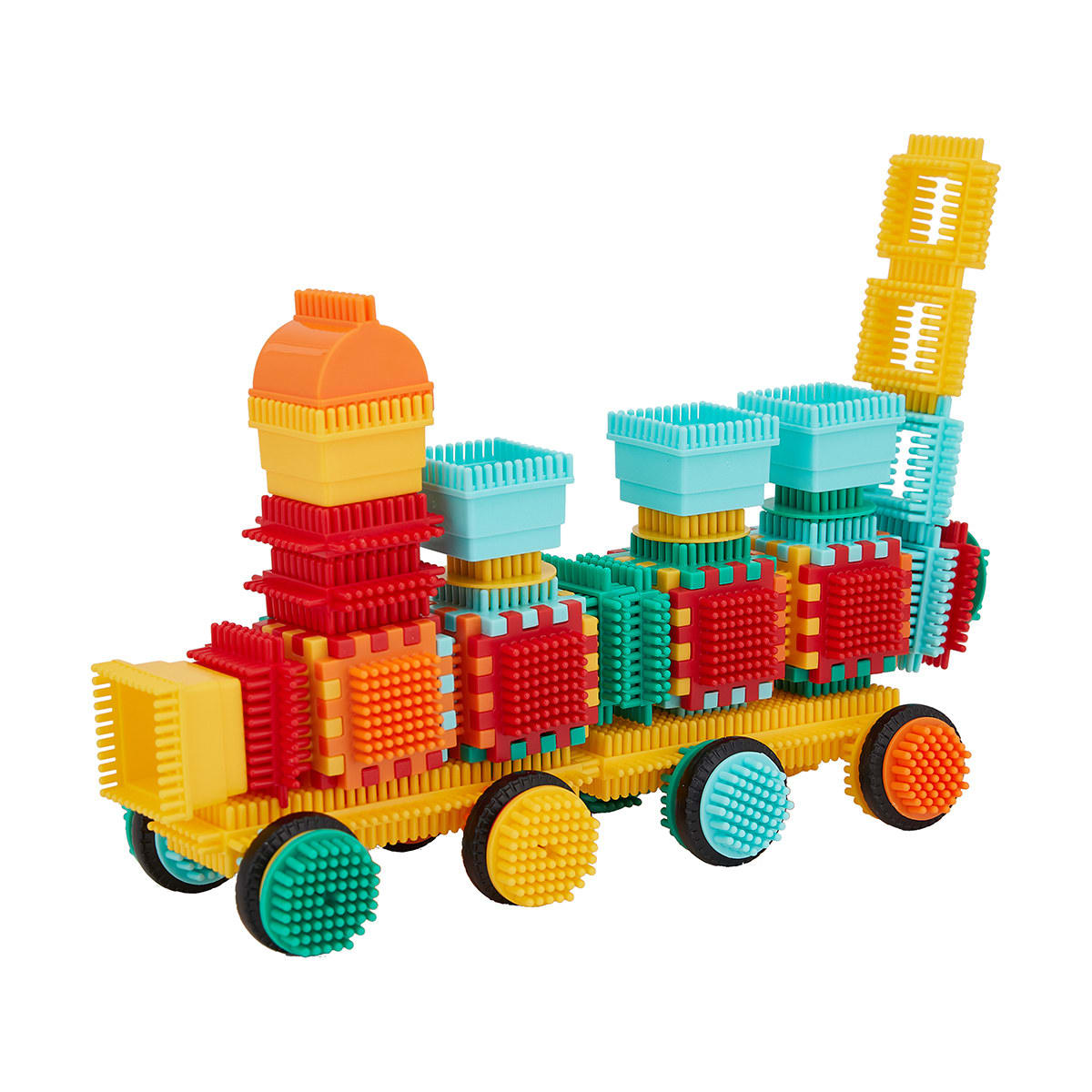 150 Piece Push & Lock Block Tub - Kmart