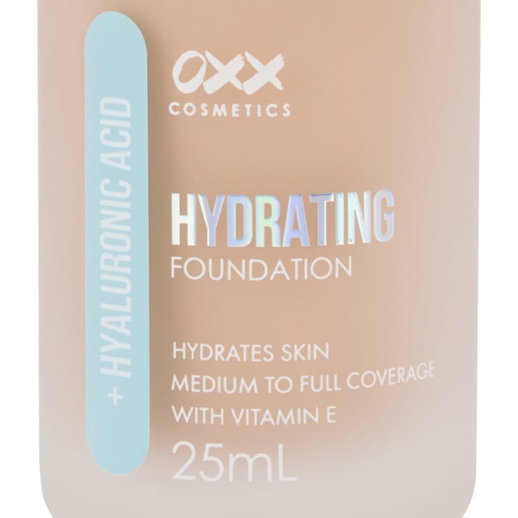 OXX Cosmetics Hyaluronic Acid Hydrating Foundation - Cool Sand - Kmart
