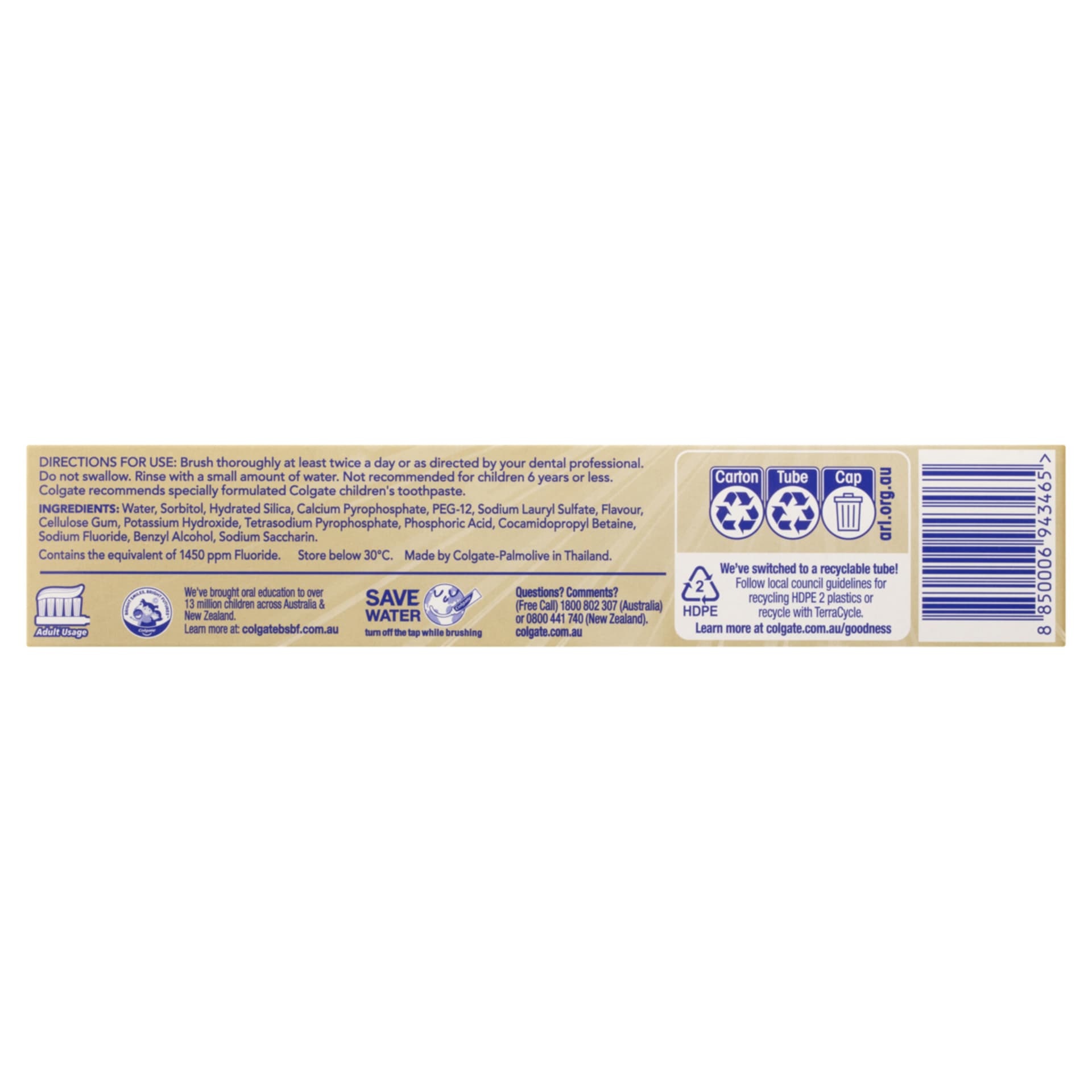 Colgate Advance Whitening Tartar Control Fluoride Toothpaste - Kmart