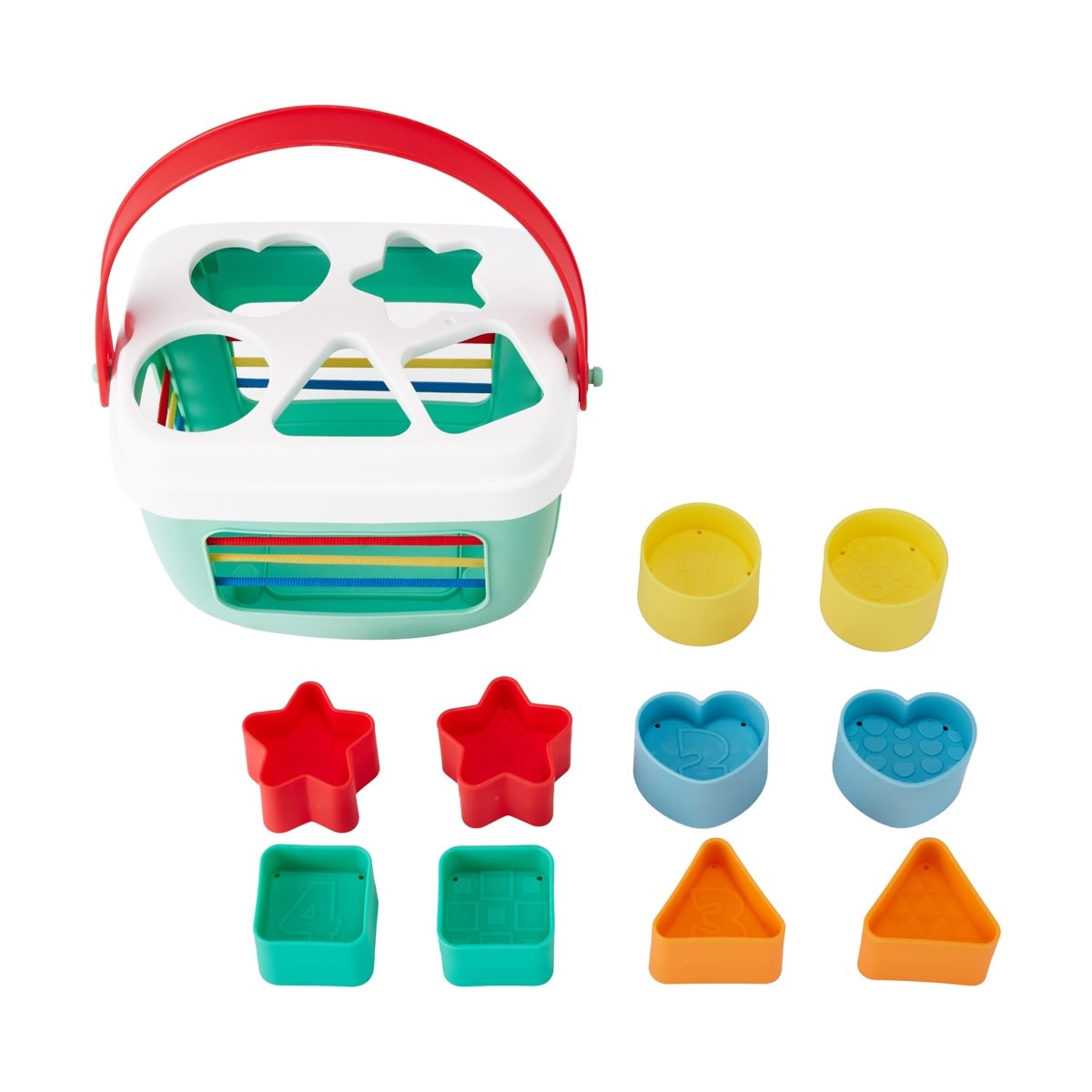 12 Piece Play & Learn Shape Sorter Set - Kmart