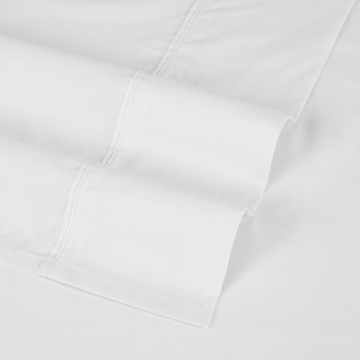 250 Thread Count Cotton Rich Sheet Set - Single Bed, White - Kmart