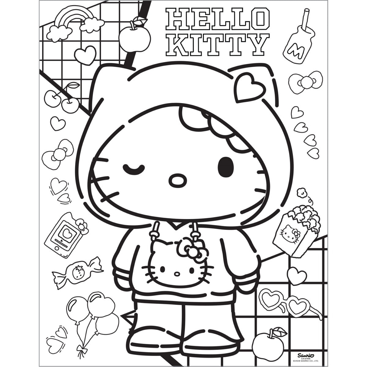 Hello Kitty and Friends Gallery Wall Art - Book - Kmart