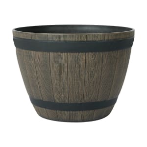 51cm Barrel Look Planter - Kmart