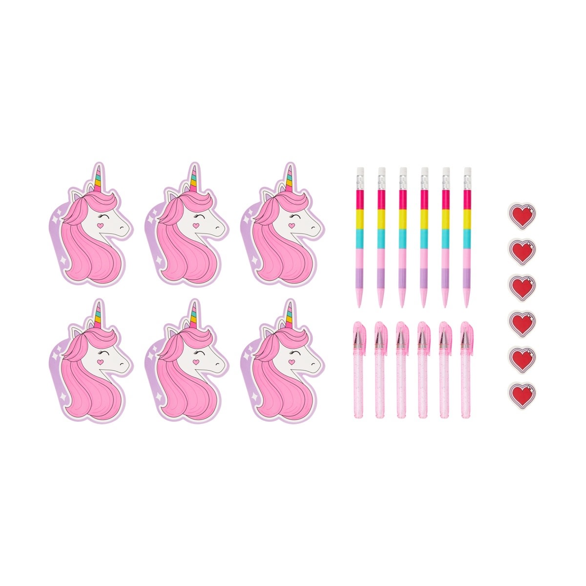 24 Piece Stationery Set - Unicorn - Kmart NZ