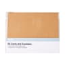 50 Pack Cards with Envelopes - Kraft - Kmart