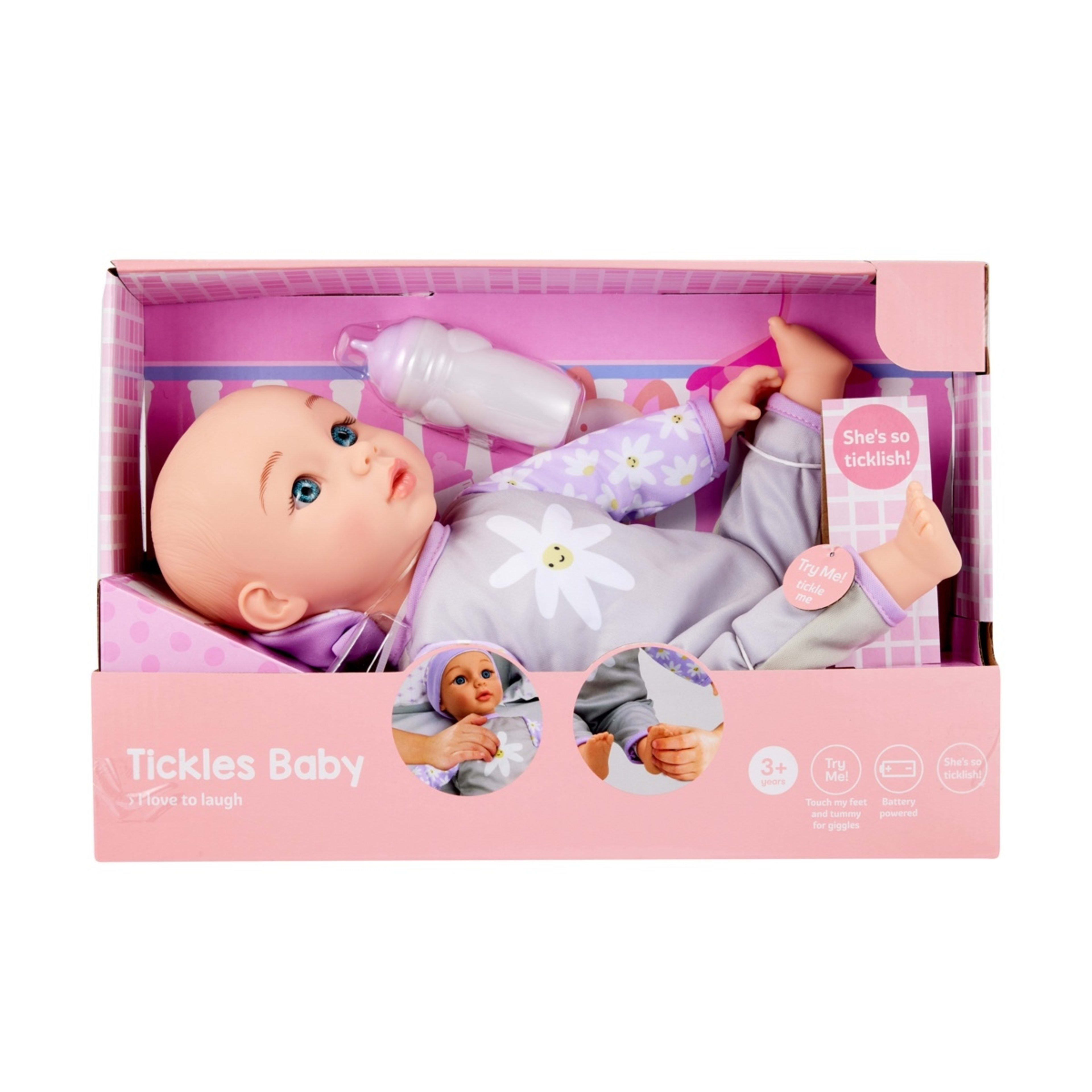 Tickles Baby Doll - Kmart