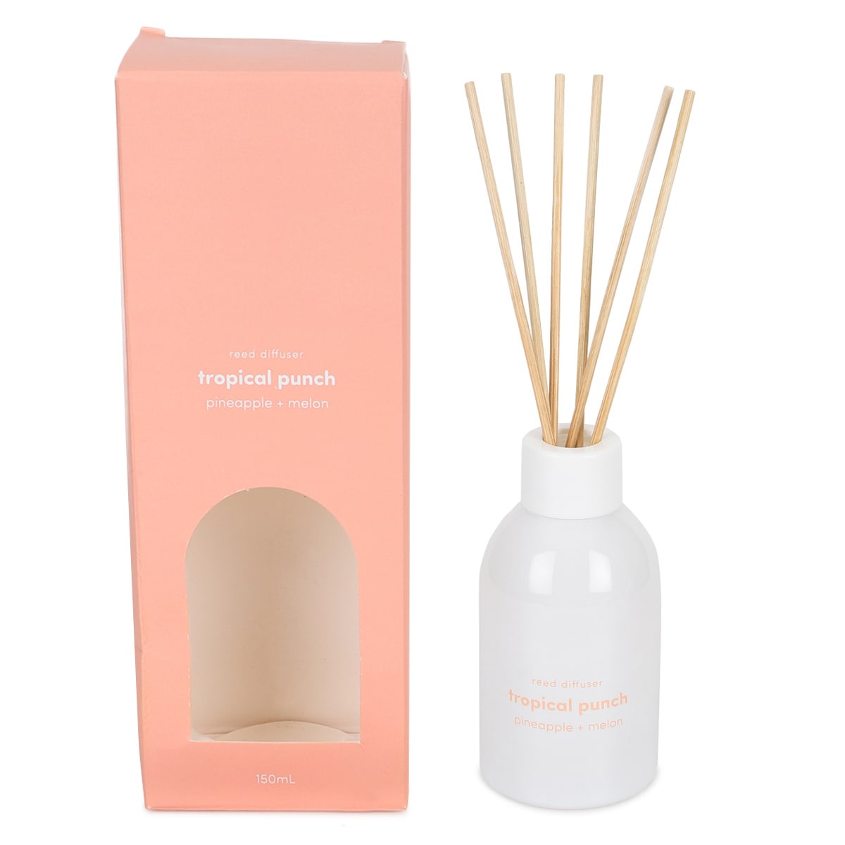 Tropical Punch Pineapple and Melon Reed Diffuser 150ml - Kmart