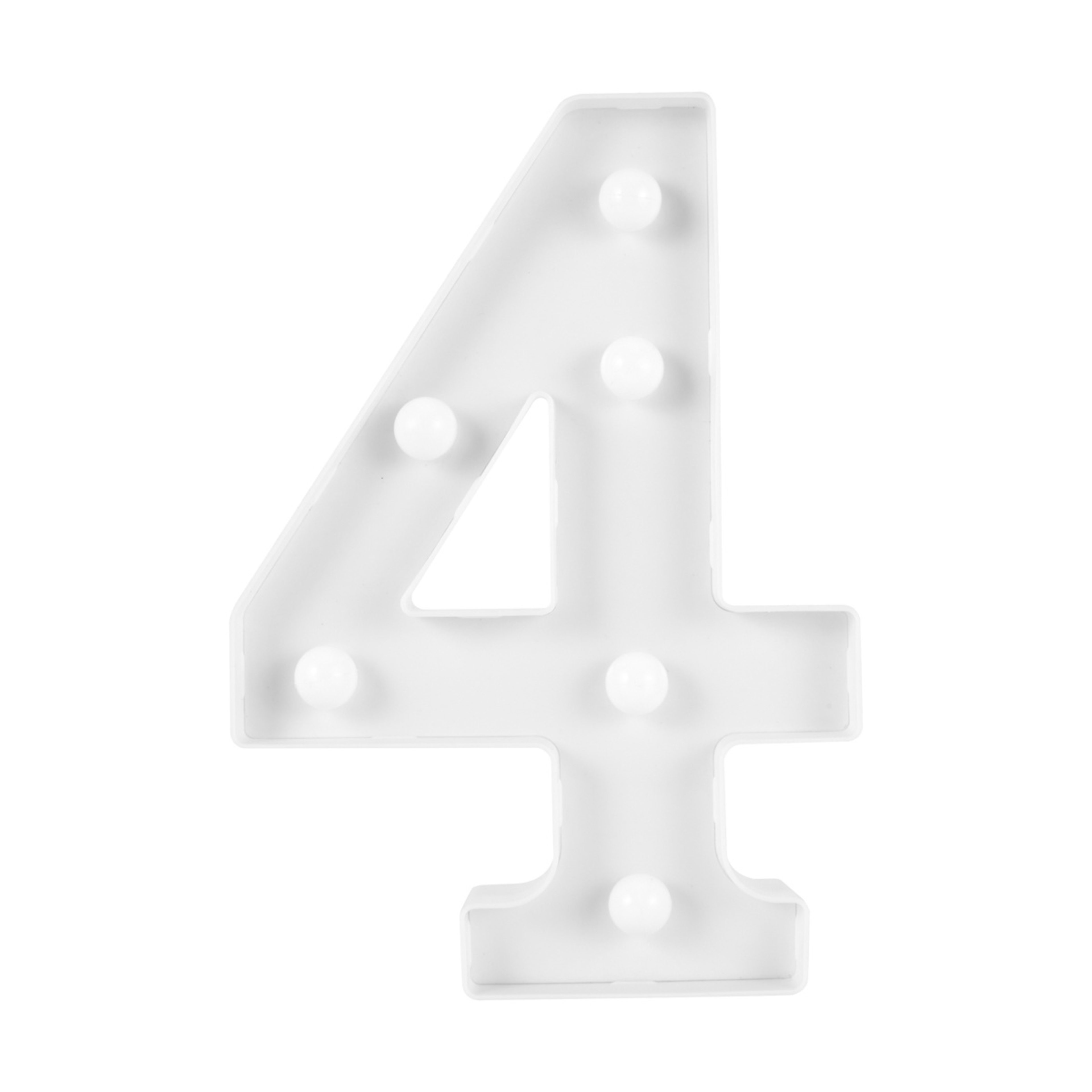 Light Up Number - 4 - Kmart