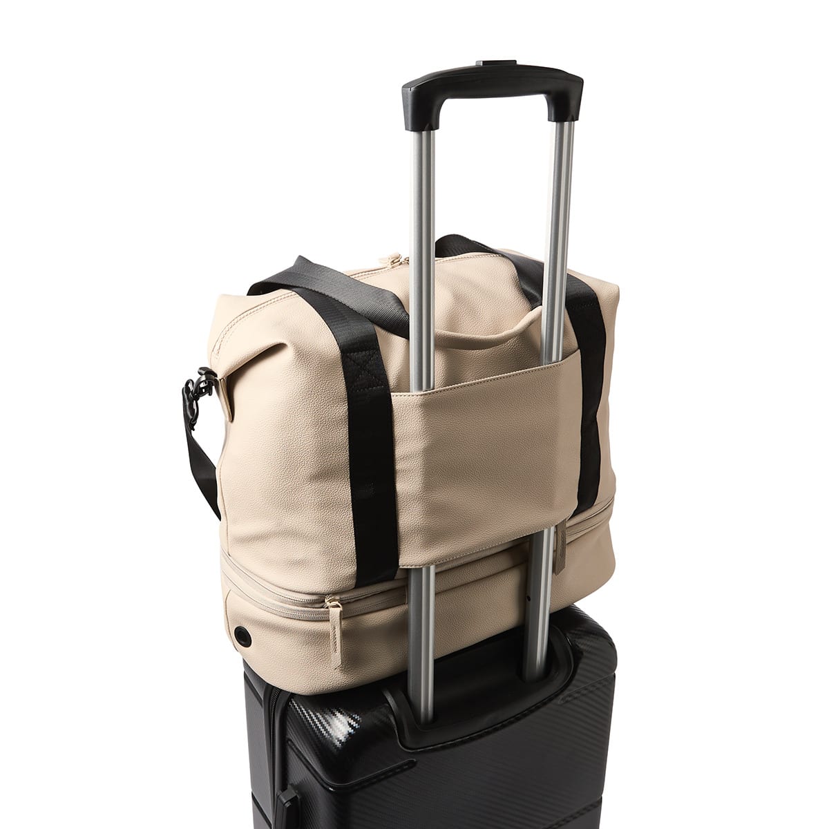 PU Weekender Bag - Beige - Kmart