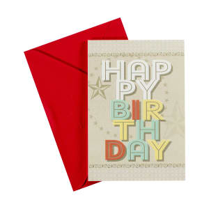 Birthday Card - Kmart