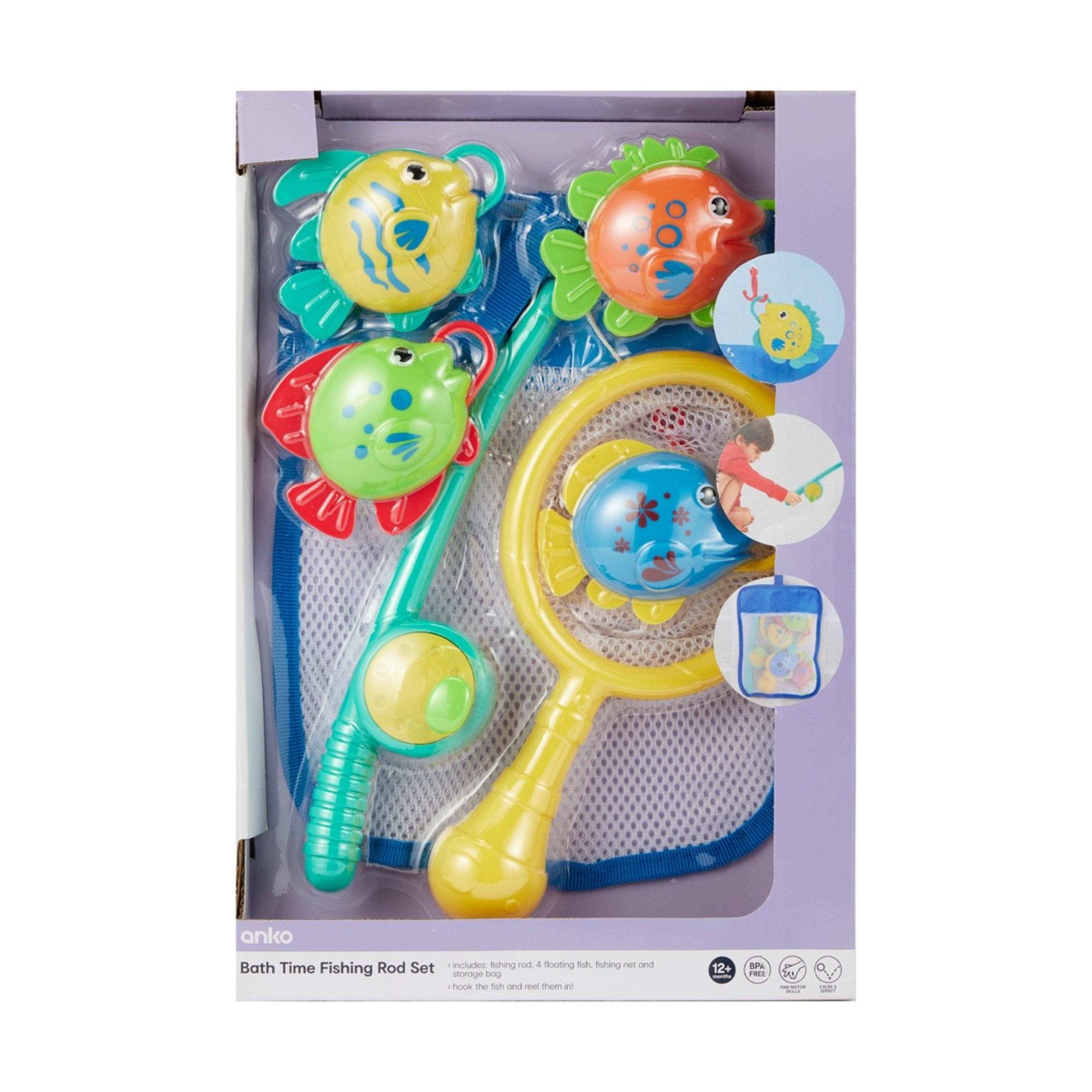 Bath Time Fishing Rod Set - Kmart