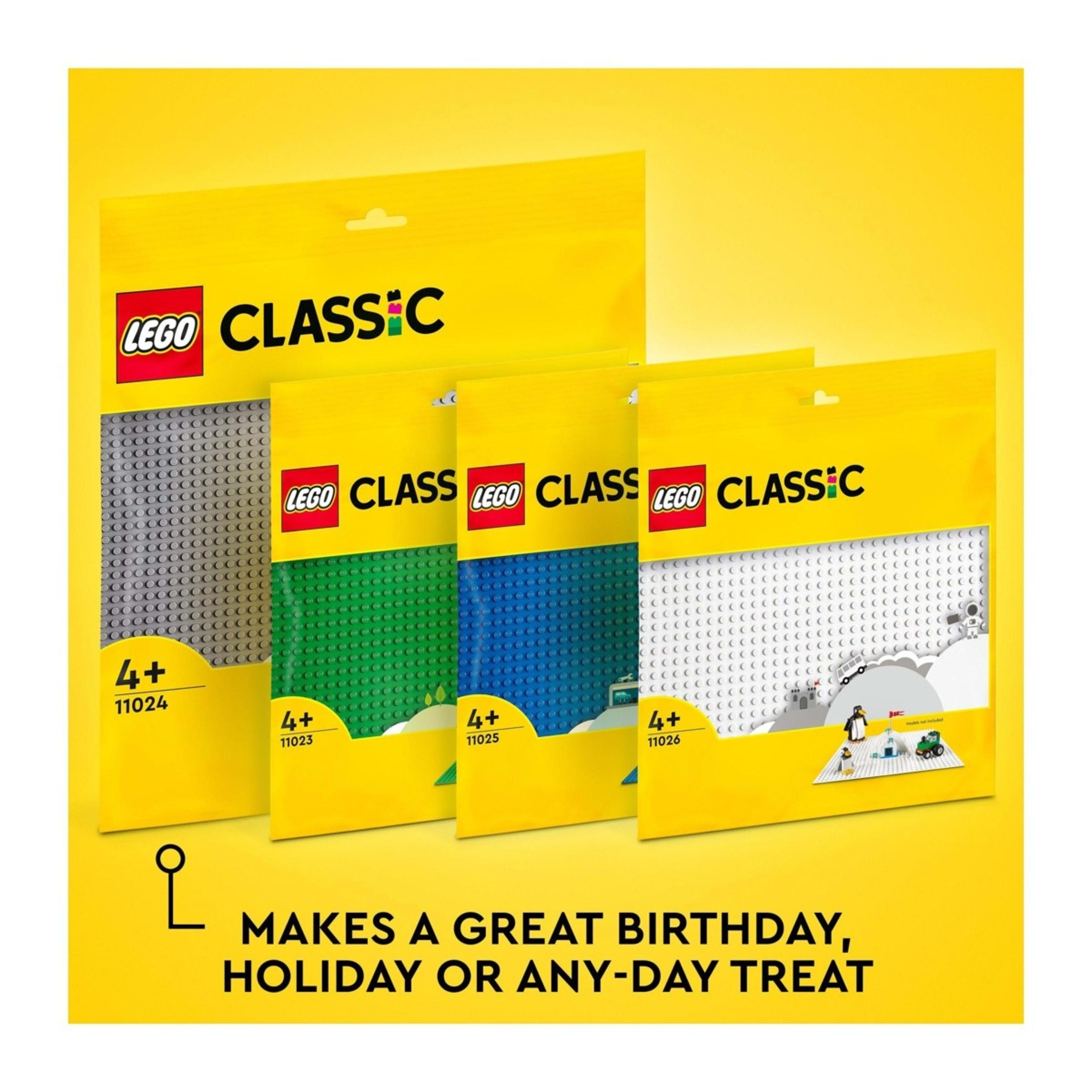 LEGO Classic Gray Baseplate 11024 - Kmart