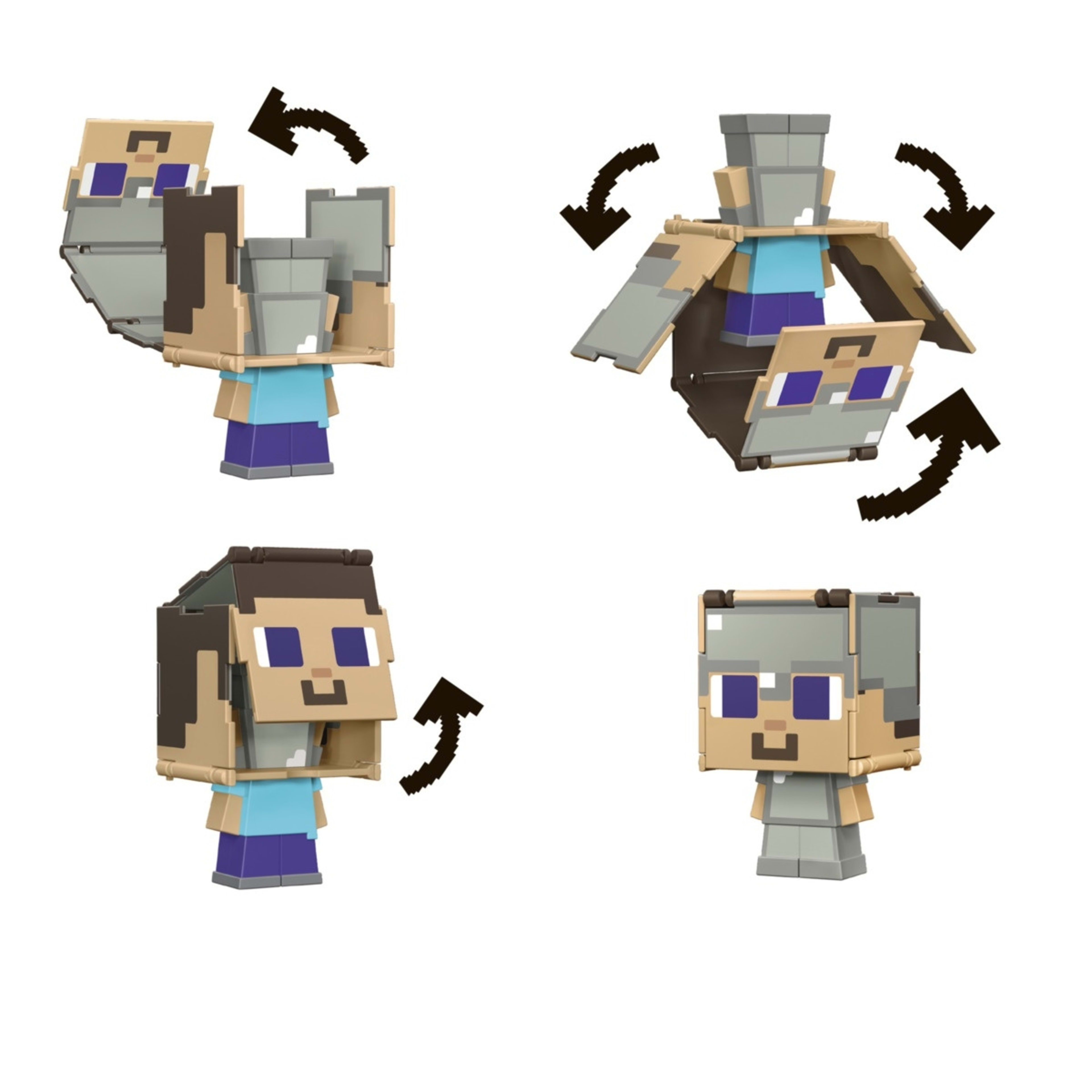 Minecraft 2-in-1 Flipping Figs Figure - Assorted - Kmart