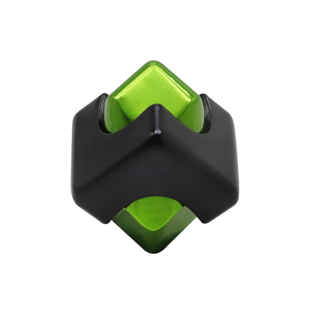 Trend Hub Spinning Metal Fusion Orbit Cube - Assorted - Kmart