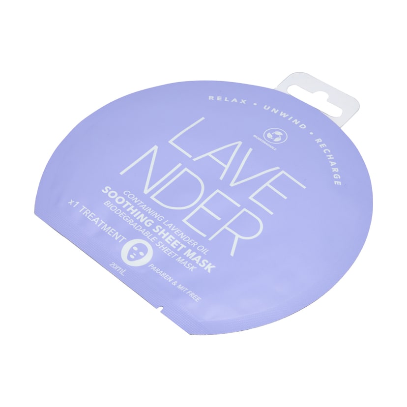 Soothing Sheet Mask - Lavender Oil - Kmart