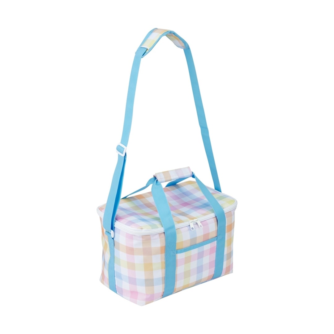 Rainbow Check Extra Large Insulated Lunch Bag - Kmart